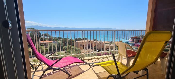 F3 à 100m Plage De Sable Fin,  Vue Panoramique - Ajaccio