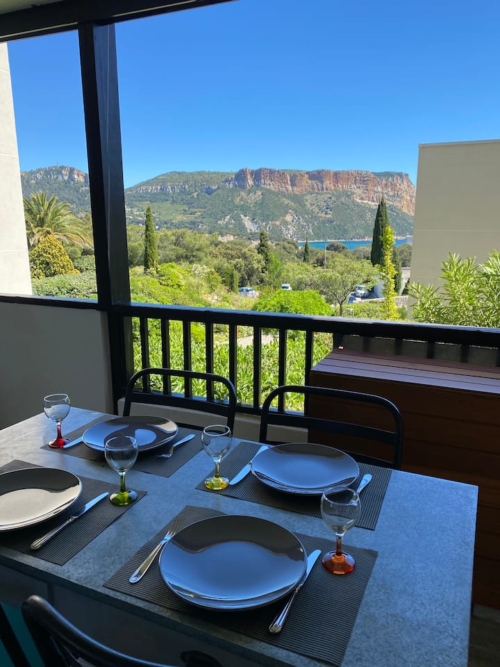 Cassis 5 Pers Piscine, Tennis, Vue Mer, Parking - Cassis