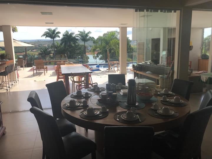 Escarpas Do Lago, Casa Com Vista Para O Lago - Capitólio