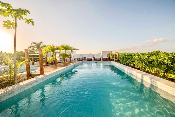 Family Condo W/pool Fast Wifi Near Beach & Xcaret - Playa del Carmen