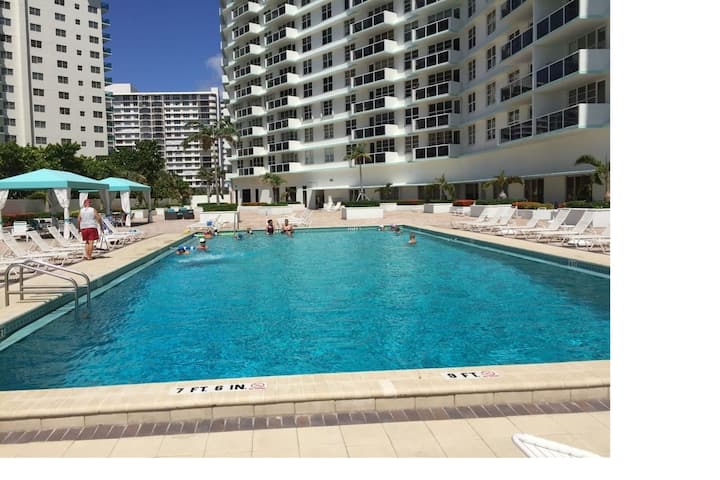 Oceanfront Condo At The High-rise Luxury Building - Hallandale Beach, FL