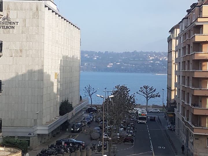 Studio With View Of Lake Geneva - Genf
