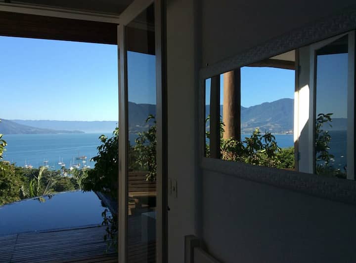 Suíte Vista Para O Mar De Ilhabela - 伊利亞貝拉