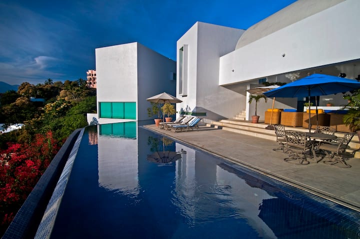 Villa Esmeralda. Luxury Beach House In Manzanillo - 曼薩尼約