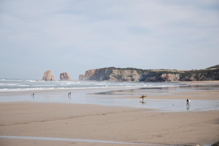 Sokoburu - Joli Front De Mer Avec Terrasse - Hondarribia