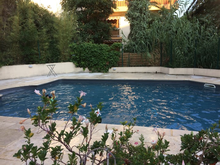 Studio 30 M2  2 Pers. Terrasse+ Piscine+parking - Nice
