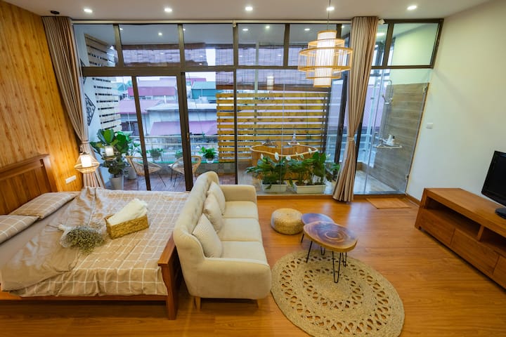 Old_quarter: Family Extended* 2brs*wooden Bathtub - Hanoi