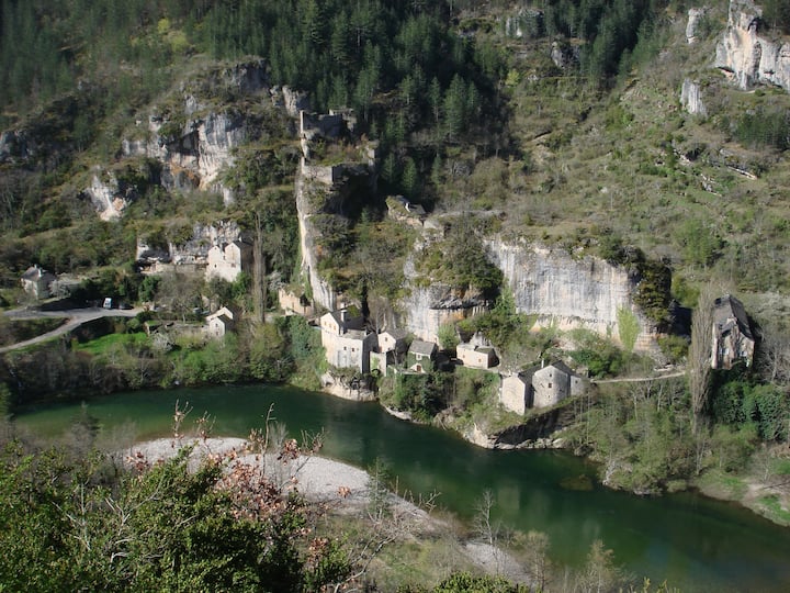 Pittoresk Huisje In Castelbouc - Sainte-Enimie