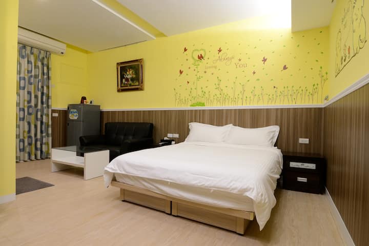 C房-fun蓮假(步行15分到車站)~安靜/整潔/舒適/獨立衛浴/陽台 - 花蓮市