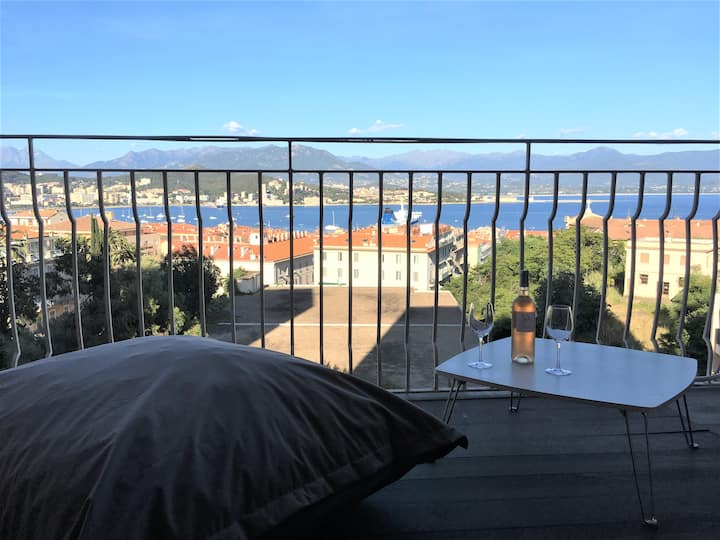 Appartement Vue Mer, Centre Ville, Pour 4 Pers. - Ajaccio