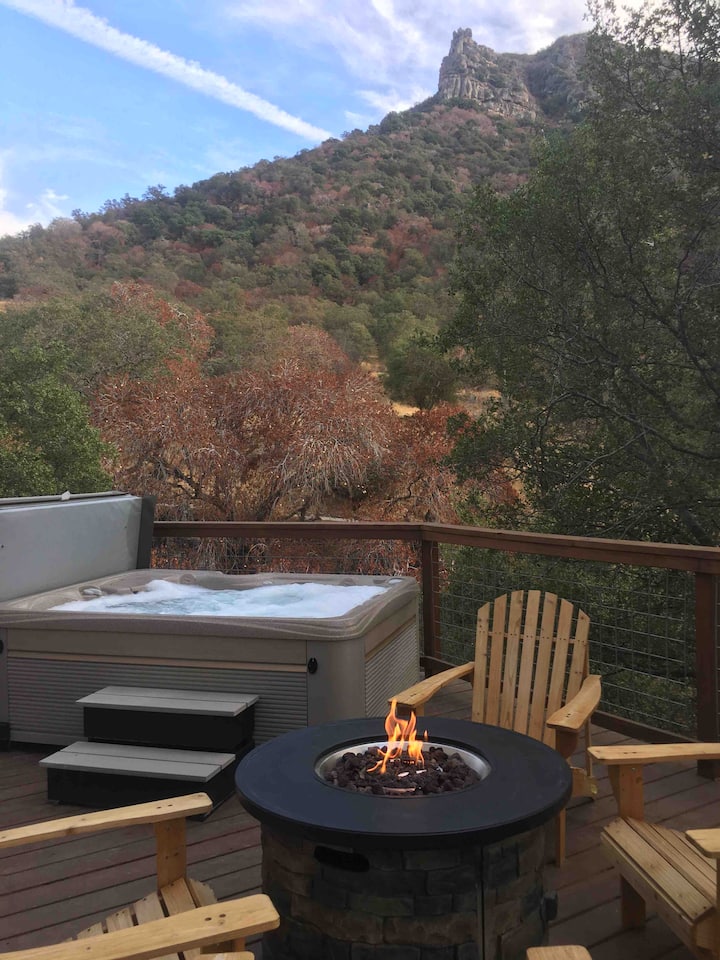 Little Bear Cottage Luxury Getaway! 3 Mls From Snp - Three Rivers, CA