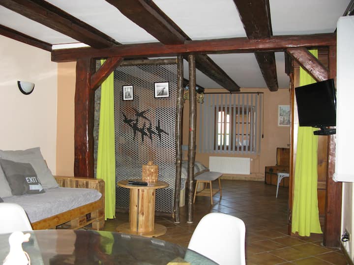 Gite 70 M2 Tout Confort+30 M2 A L 'Etage - Bergheim, France