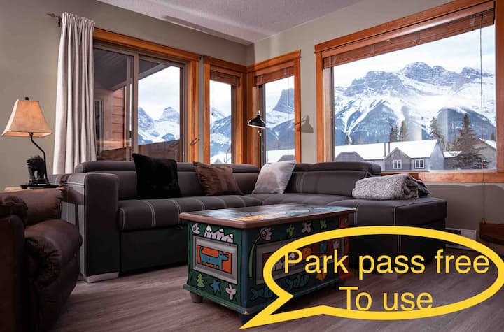 Great Location! 2br Mountain View Condo In Canmore - Canmore