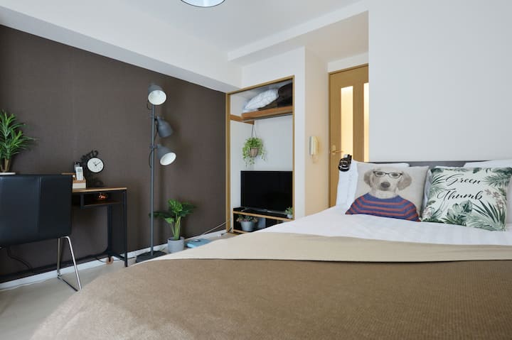 9903/10 Min Shinsaibashi Sta./8 Min Honmachi/203 - Osaka