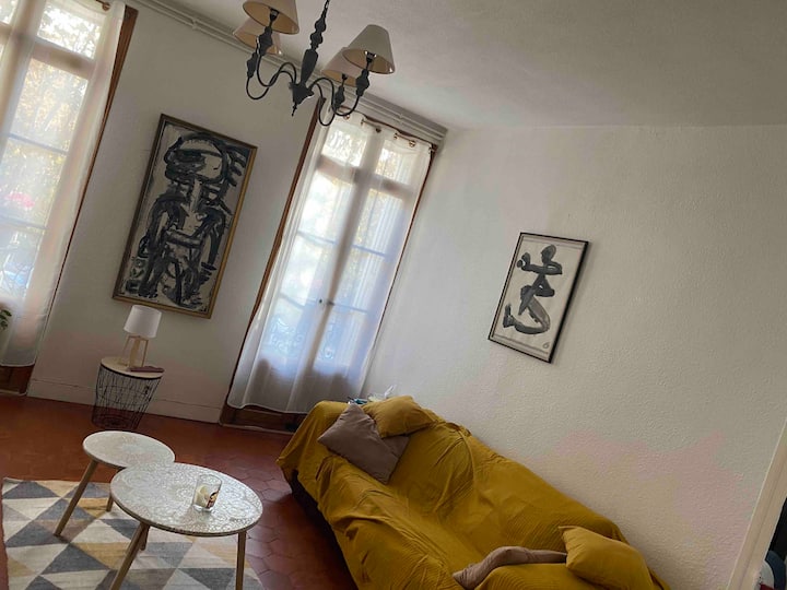 Bel Appartement Hyper Centre Vue Castillet - 페르피냥