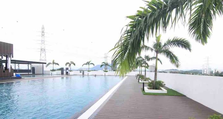 Meritus Perai 6 Pax Lovely (Sz Homestay) - Seberang Perai