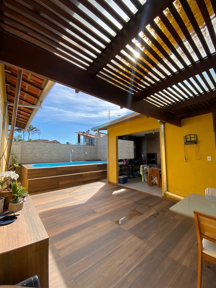 Praia E Piscina Com A Família Em Caraguatatuba - Caraguatatuba