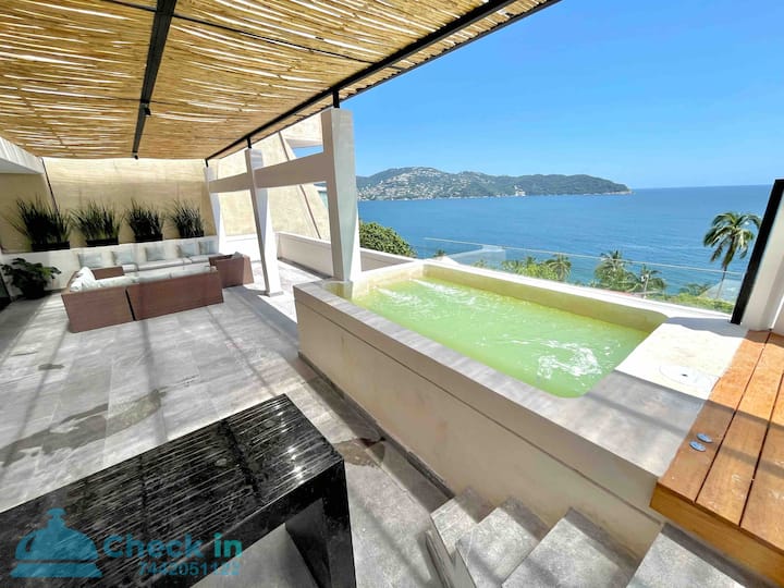 Casa Tropical Frente Al Mar - Acapulco