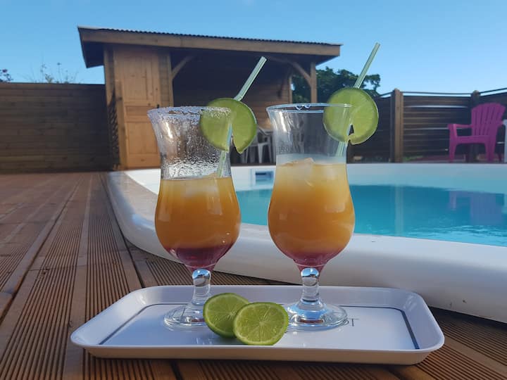 "Le Mahogany" F2  Au Diamant - Martinique