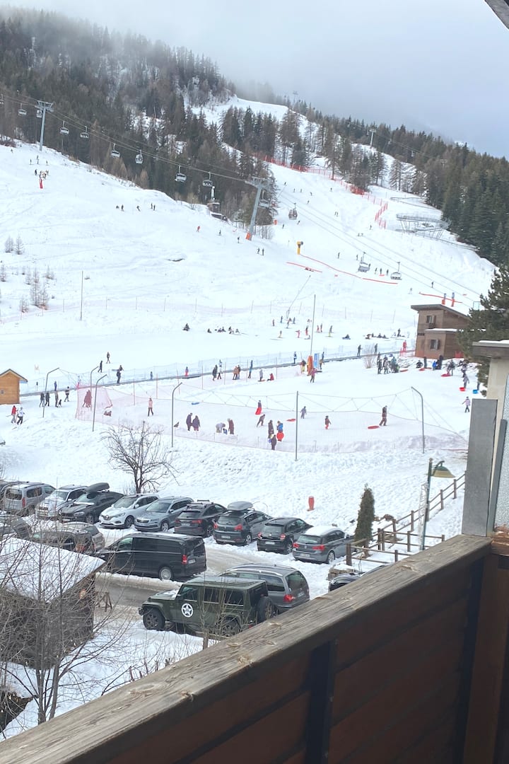 Studio*vue Front De Neige Et Vallée* Balcon* 1600 - Barcelonnette