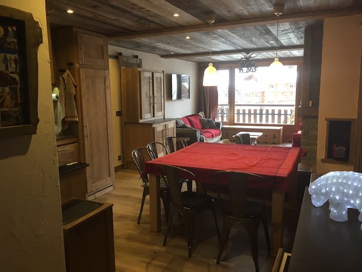Appart Central,72m2, Park Priv ,Wifi, 7 Personnes - Val-d'Isère