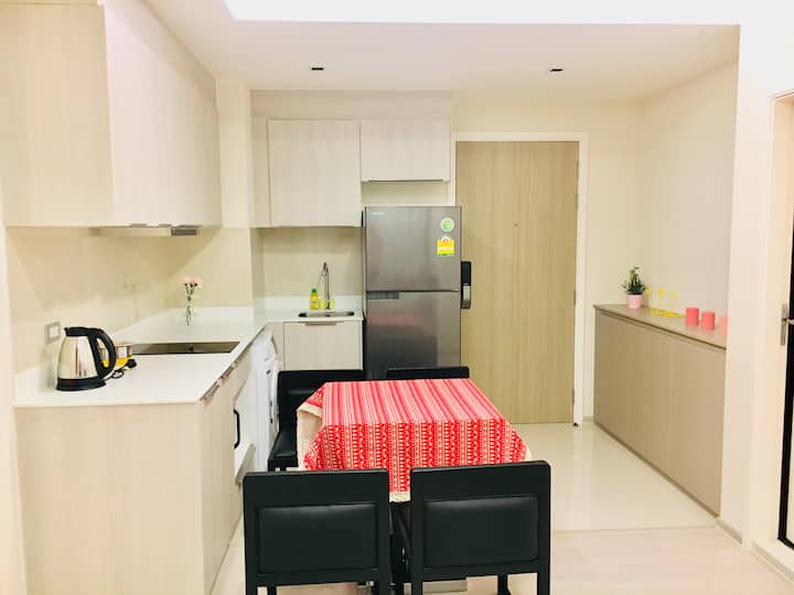 Thong Lo Bts丨upper District丨two Bedrooms丨wifi - 