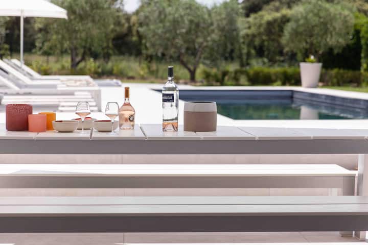 Luxueux Mas  - Piscine Et Tennis - Bédoin