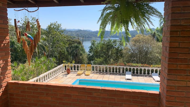 Retiro Em Juquitiba: Natureza, Piscina + Represa -