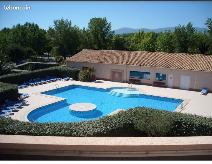 Grand Appartement Standing, Piscine Et Commerces - Pyrénées-Orientales