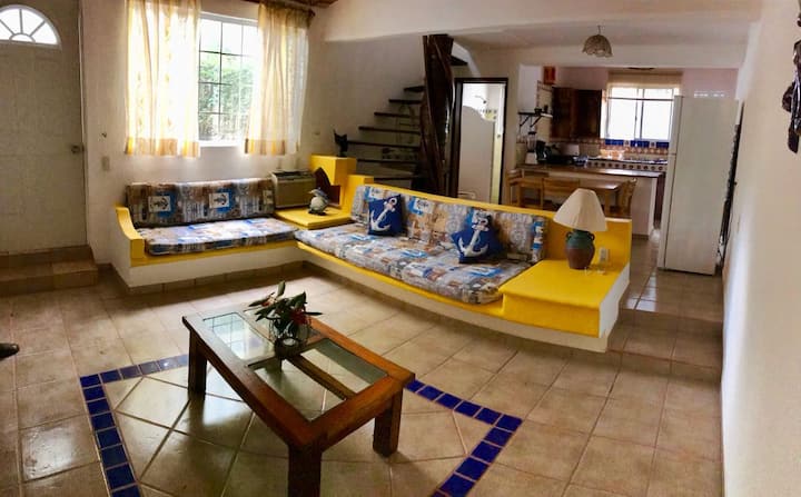 Casa Sol Y Arena 1/house One Block From The Beach - Sayulita