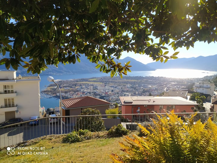 Appartamento Vista Lago Con Giardino - Locarno