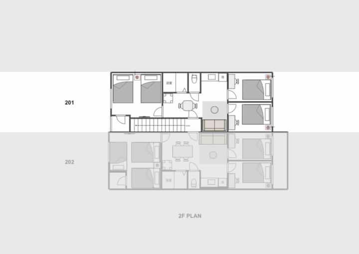 Spacious House Of 3 Bed Rooms. Near Namba. 201 - Osaka