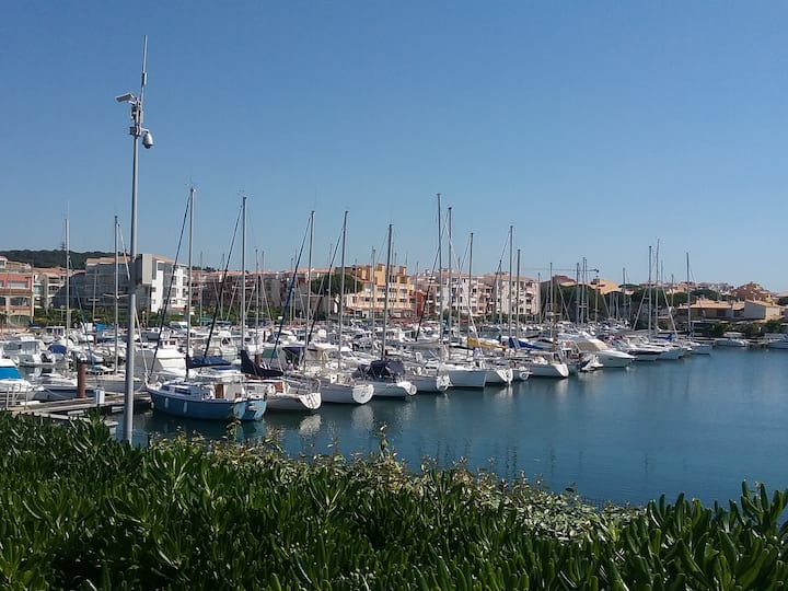 Cap Agde Pas Cher Port Malfato Clim Parking Ascen - Hérault