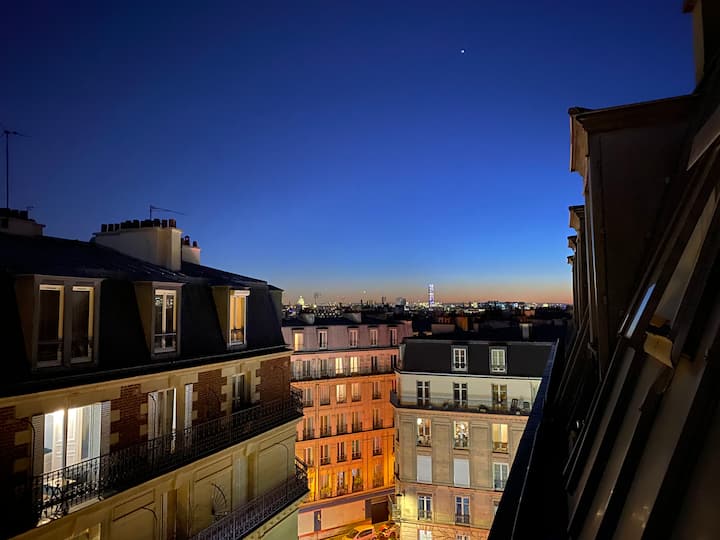 Lily Logement Entier, Mini-studio Vue Panoramique - Parigi