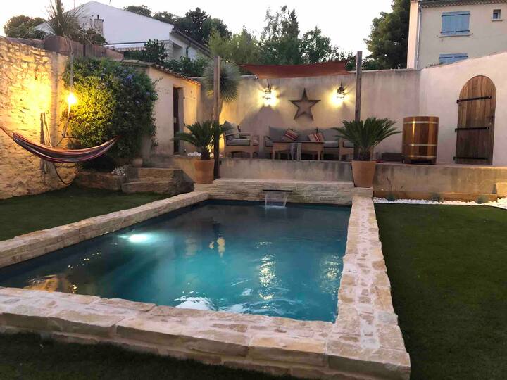 Magnifique Maison De Village Avec Piscine - La Fare-les-Oliviers