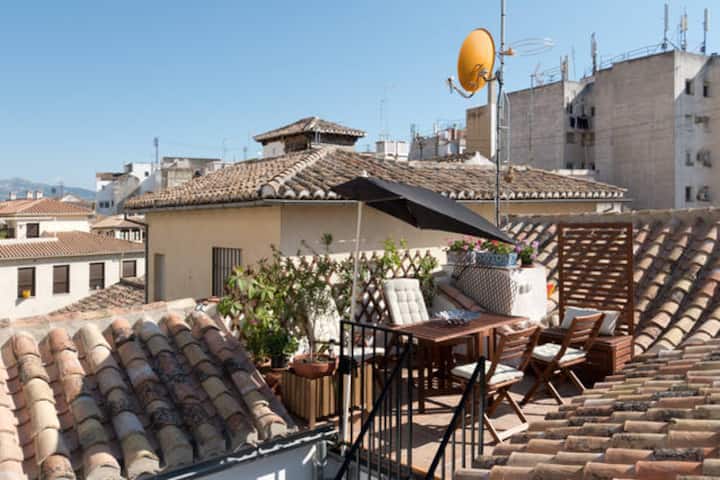 (P) Maison Traditionelle Avec Bellevues Au Centre - Grenade