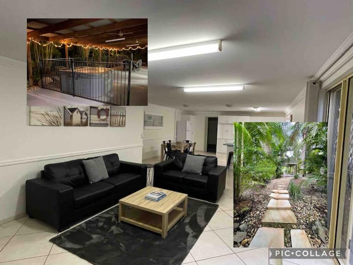 Riverbend Guesthouse Tropical Farm Playground Spa - Brisbane