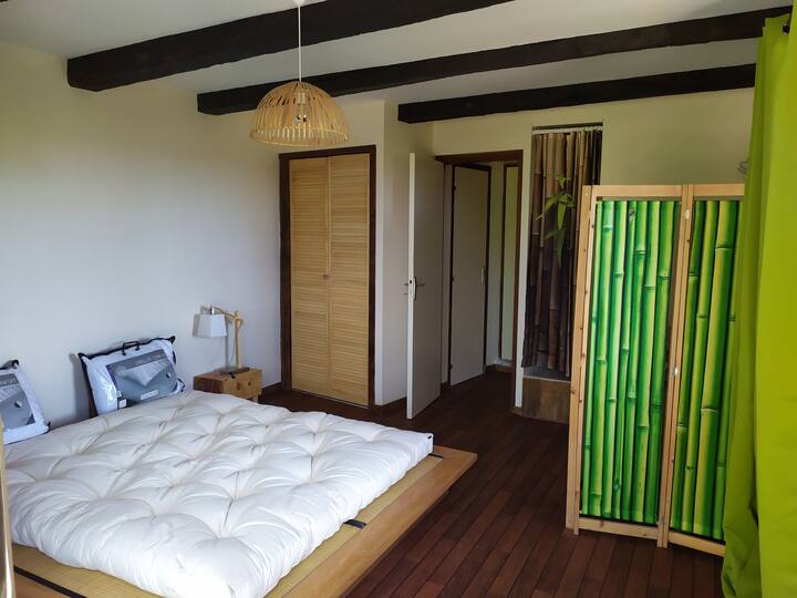Chambre D'hôtes Spa Piscine Tennis Badminton - Conques