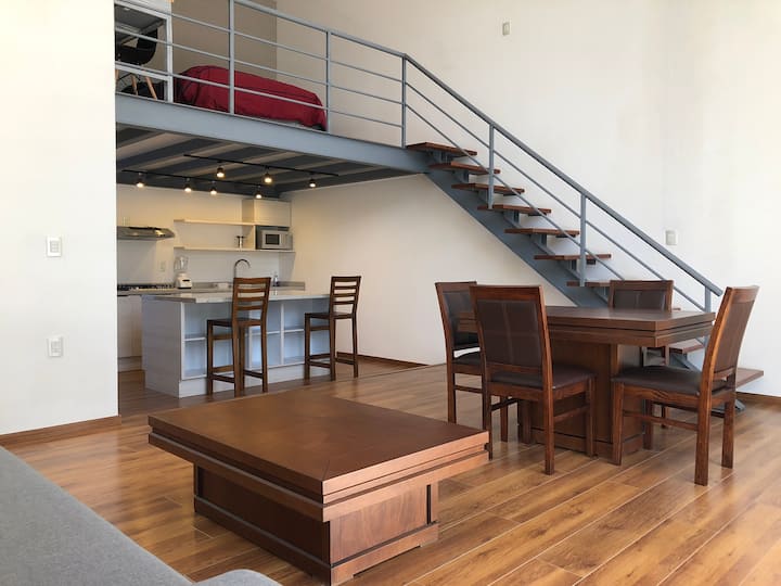 Loft, Proche De Los Arcos Avec Parking - Mexiko