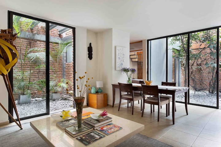 Condesa Loft W/2 Private Terraces - Mexico City
