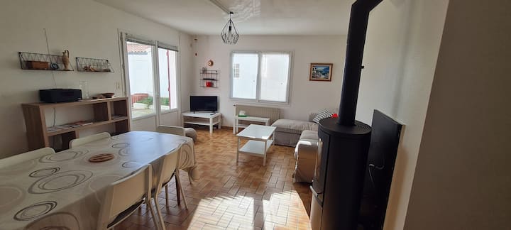 Maison 2 Chambres Noirmoutier à 2 Pas Forêt/plage - Barbâtre