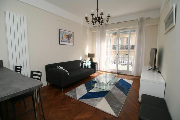 2p Proche Mer Et Promenade, Climatisation, Balcon - Nisa