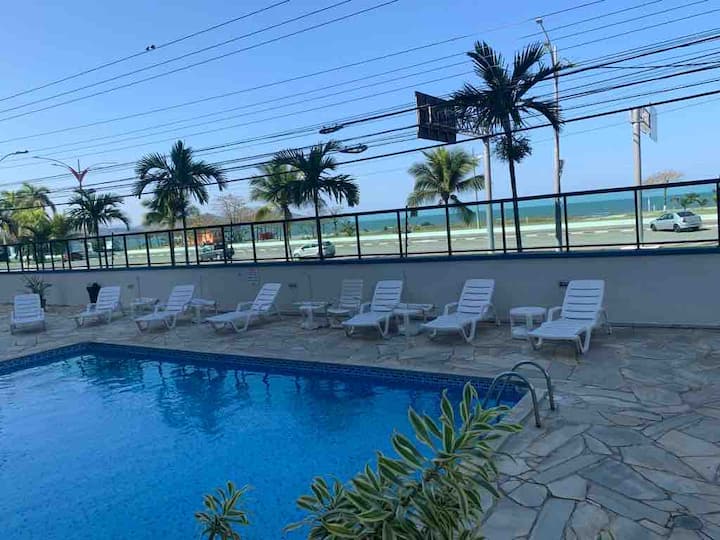 Conforto E Segurança, Pé Na Areia, Sol E Mar - Caraguatatuba