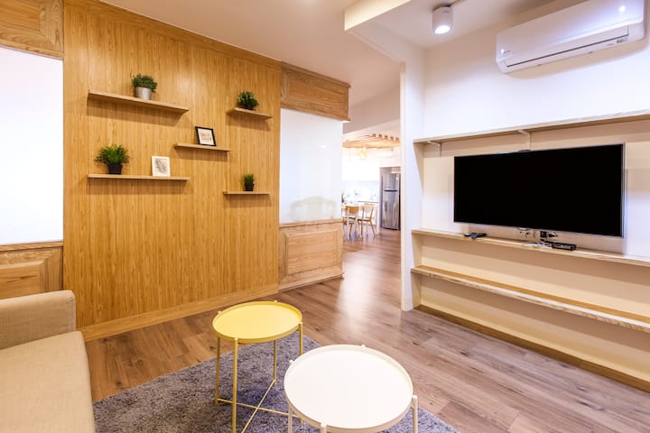 Recientemente Renovado Apartamento De 3 Habitaciones A 1 Minuto De La Estación De Mrt - Taipéi