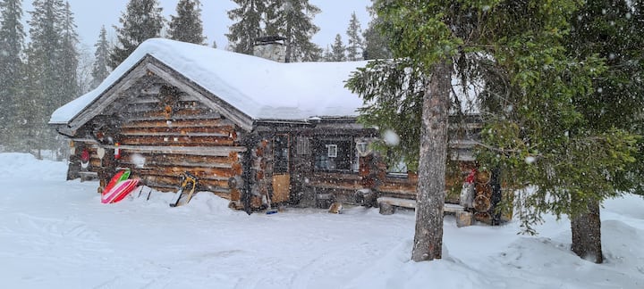 Genuine Log Cabin Near Luosto Amethyst Mine - Rovaniemi