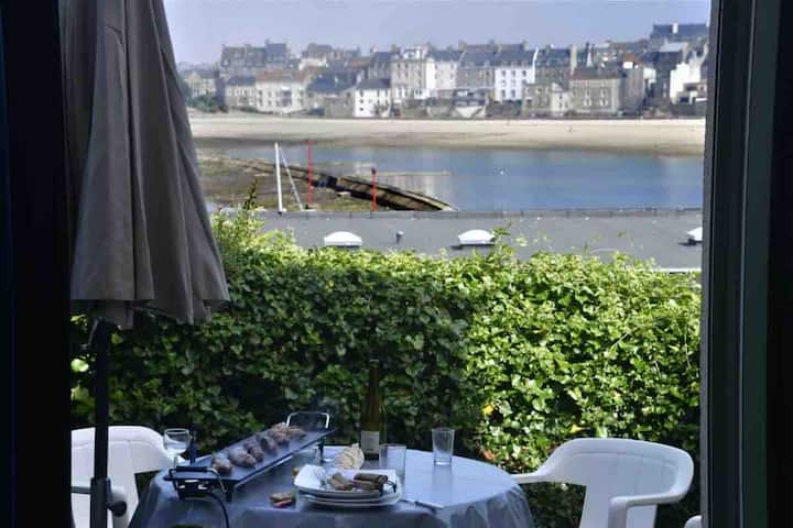 Duplex  En Terrasse Vue Port, Plage  Et St Malo - Saint-Malo