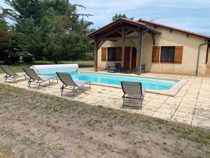 Villa Landaise Au Calme Avec Jardin Et Piscine - Sainte-Eulalie-en-Born