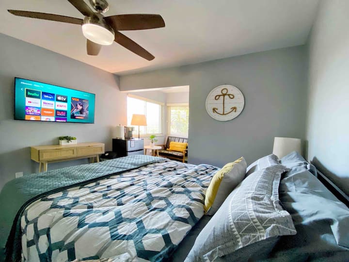 ⚓️The Sweet Sea Guest Suite🐳 Pvt Entry🌊beach🎡disney - Huntington Beach, CA