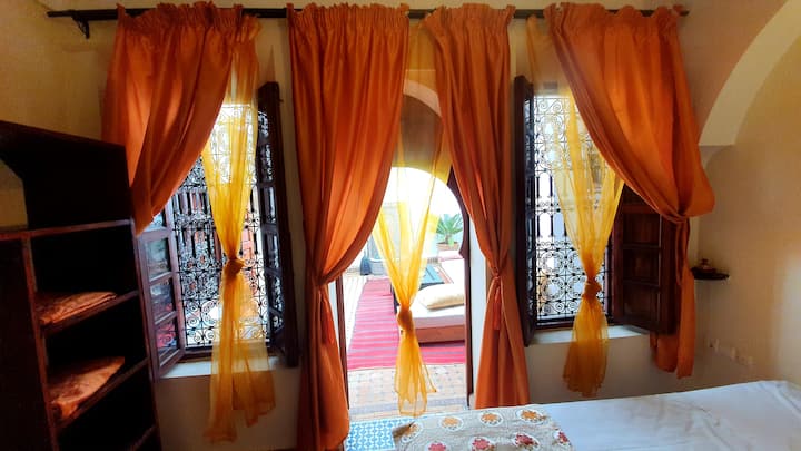 Chambre Confortable En Riad, Médina De Marrakech - Morocco