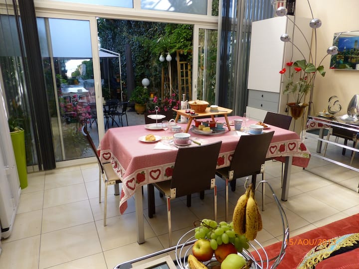 Suite Pour 4 - Accès  Direct Plage Et Pdj Compris - Arcachon